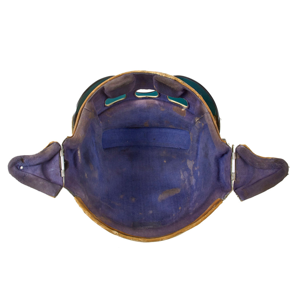 Original Soviet Cold War Soviet Air Forces MiG Jet Pilot ZSh-3 Helmet ...