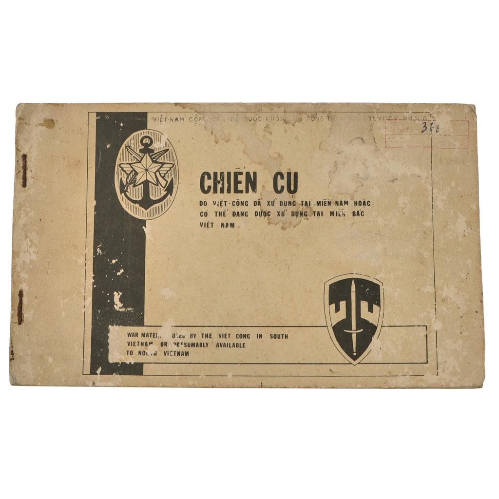 Original South Vietnamese & U.S. Vietnam War Enemy Weapon Familiarizat ...
