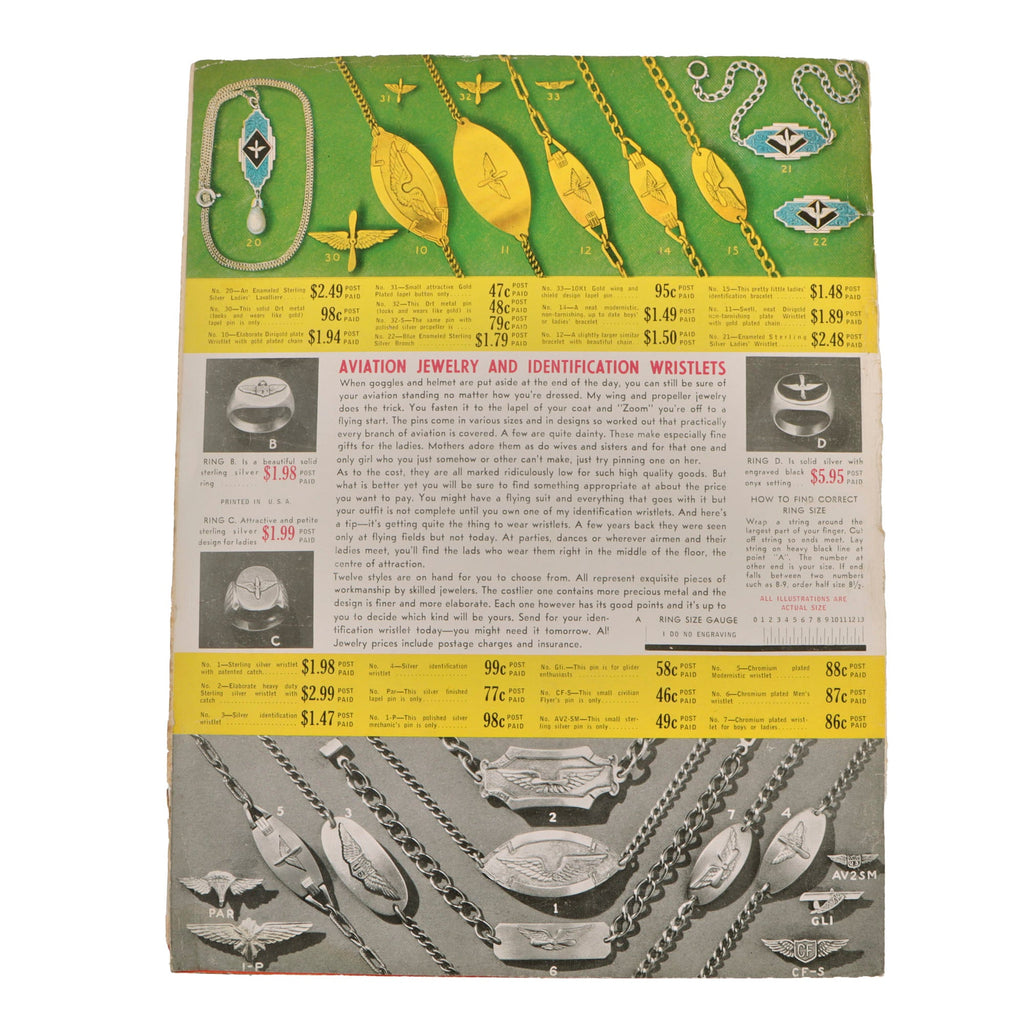 Original U.S. WWII Era Military Uniform & Equipment Retailer Catalog L ...