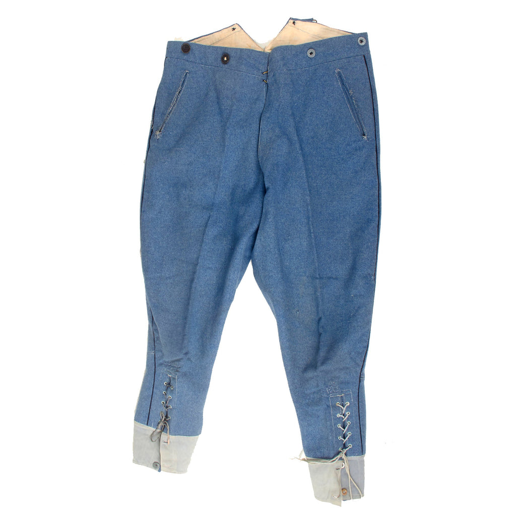 Original French WWI Armored Tanker Lieutenant Officer’s Horizon Blue W ...