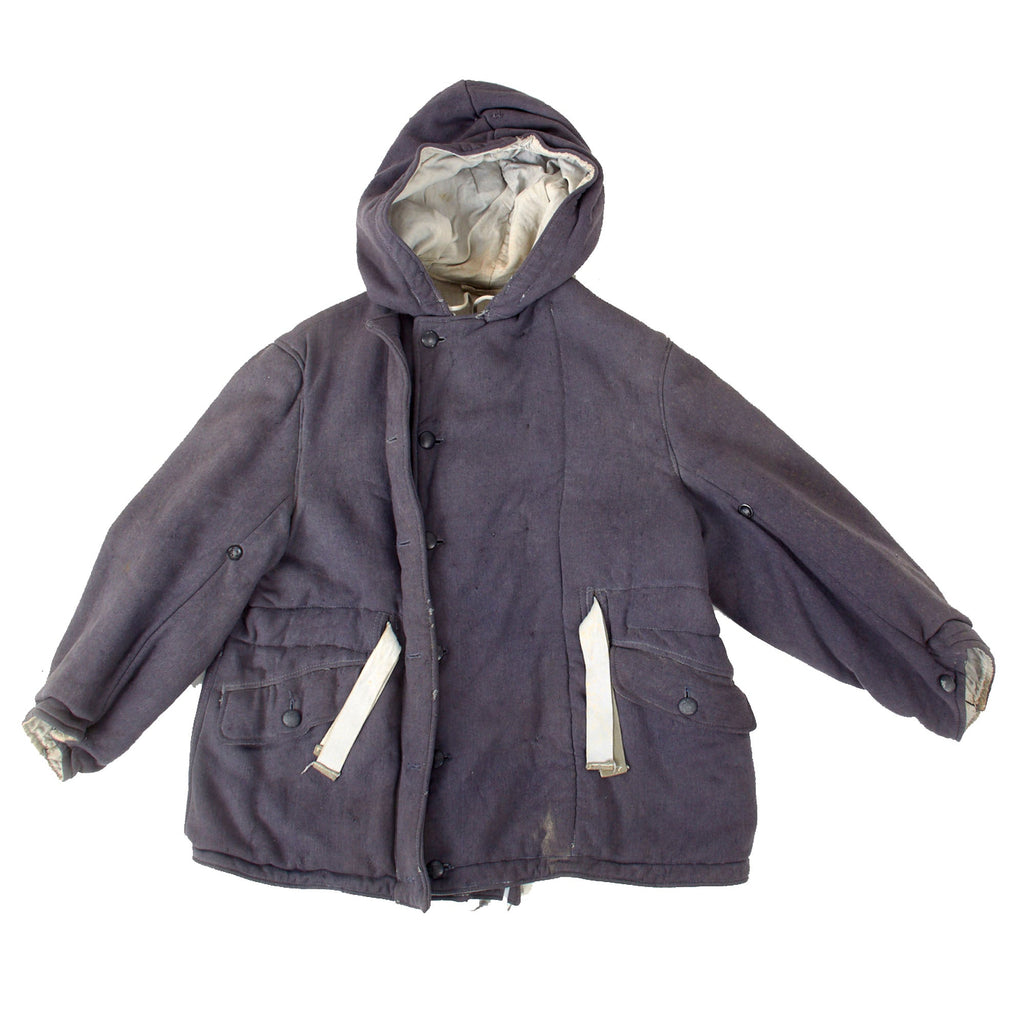 Original German WWII Heer Army "Mouse Gray" Reversible Winter Parka in ...