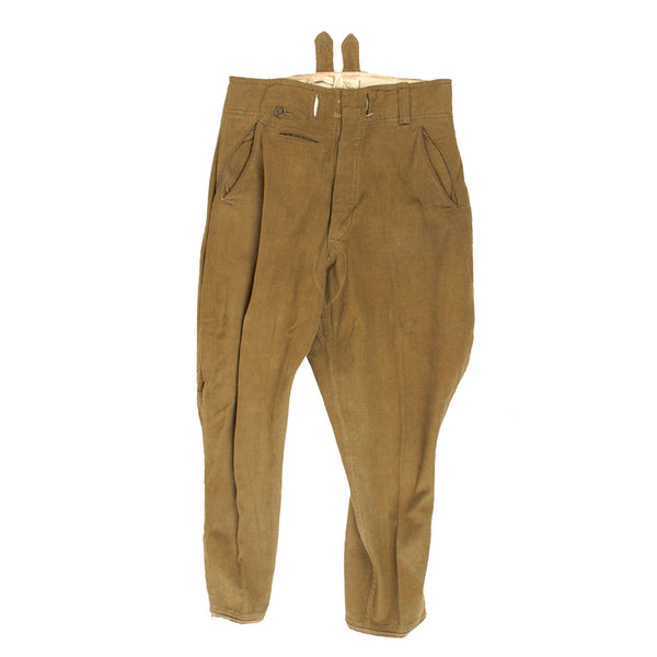 Original German WWII Heer Army Afrika Korps DAK Tropical Uniform Breec ...