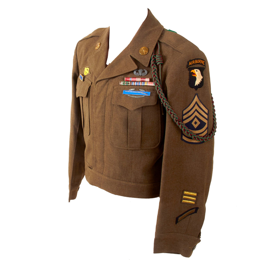 Original U.S. WWII 101st Airborne Division Paratrooper First Sergeant ...