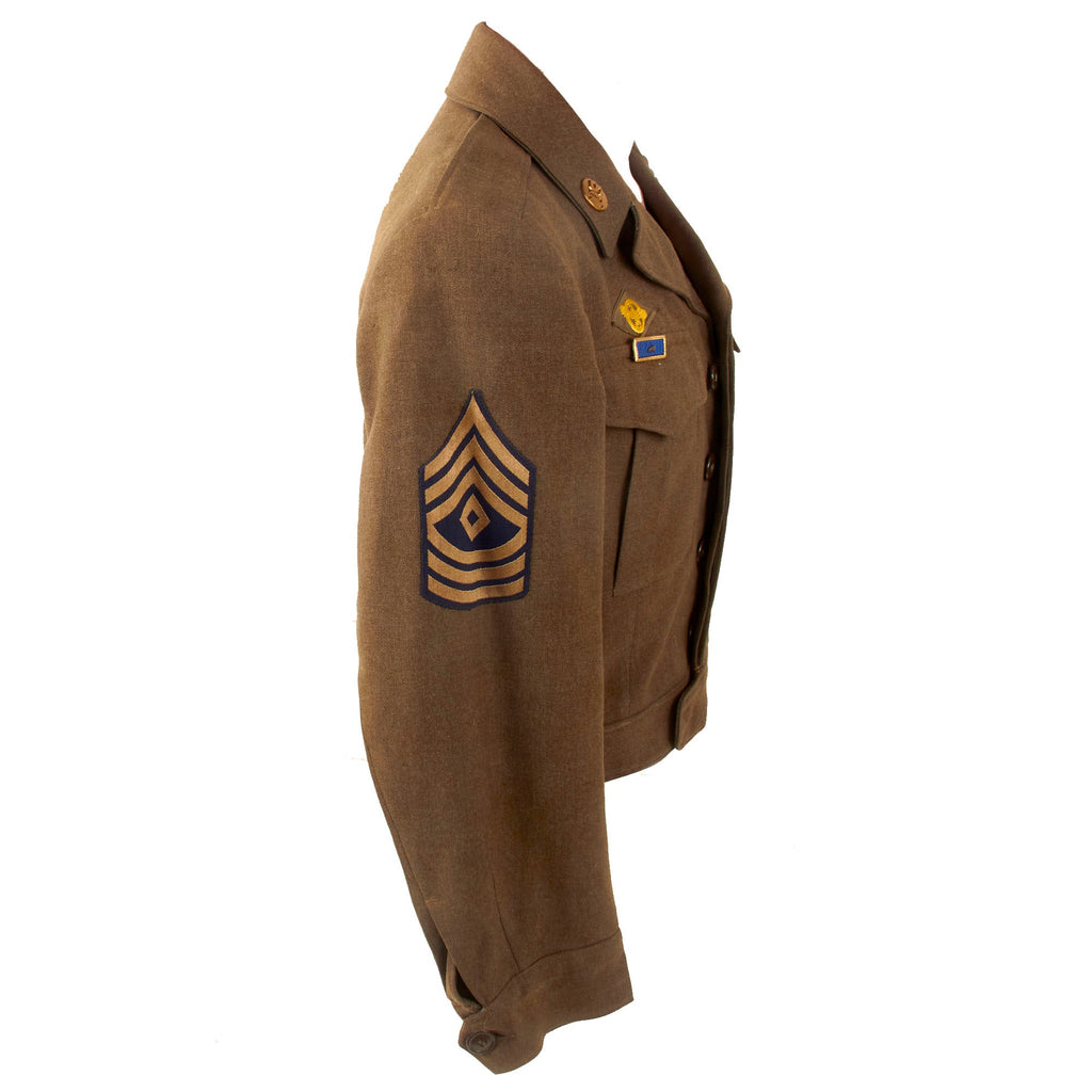 Original U.S. WWII 101st Airborne Division Paratrooper First Sergeant ...