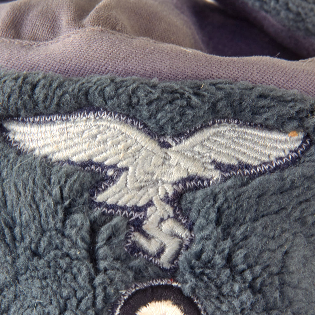 Original German WWII Eastern Front Luftwaffe Soviet Ushanka Style Insu – International Military ...