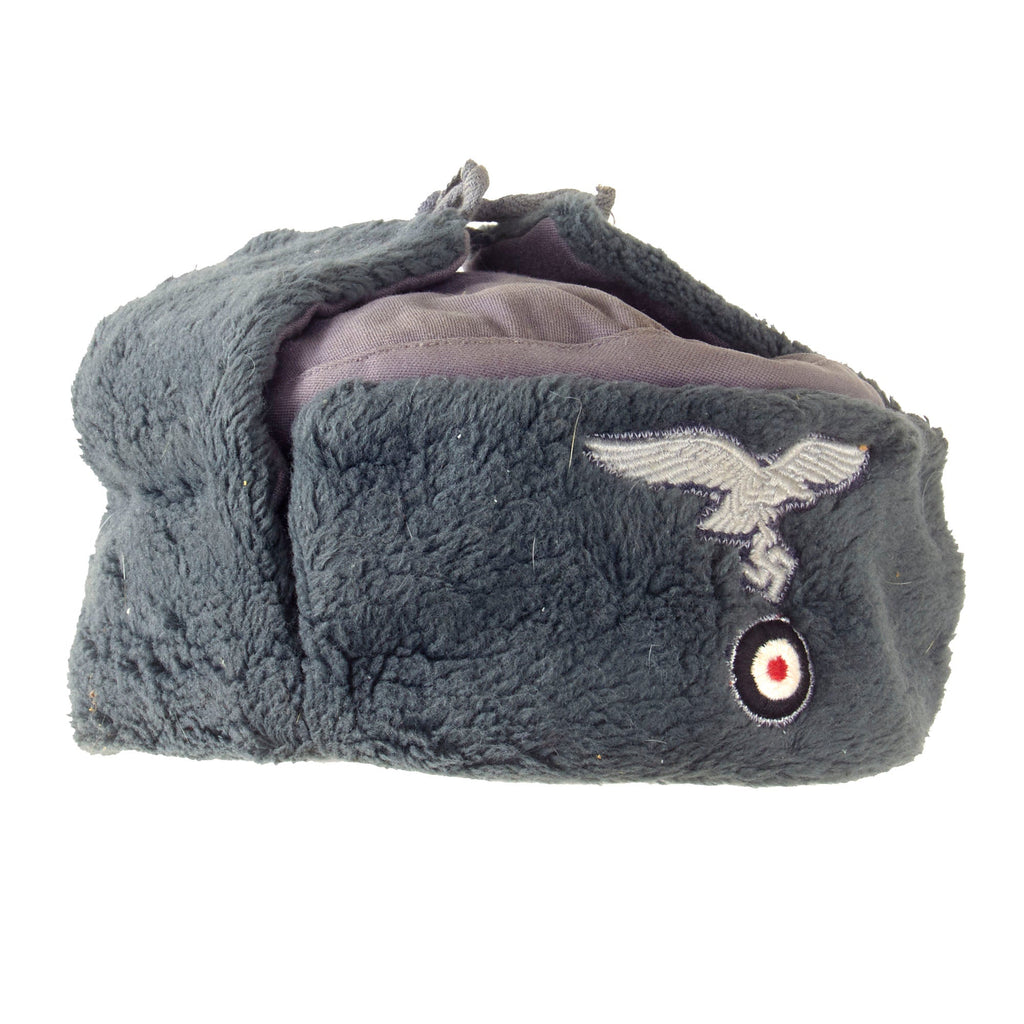 Original German WWII Eastern Front Luftwaffe Soviet Ushanka Style Insu – International Military ...