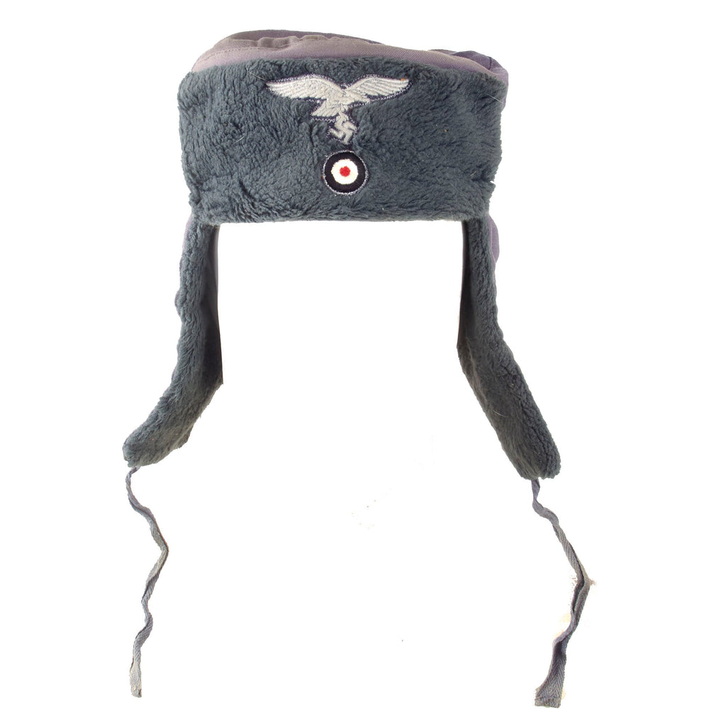 Original German WWII Eastern Front Luftwaffe Soviet Ushanka Style Insu – International Military ...