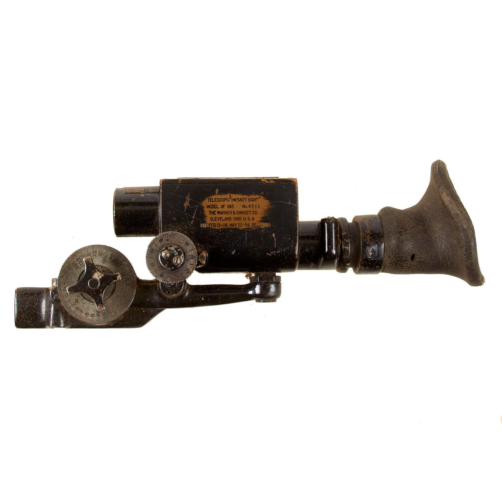 Original U.S. WWI M1903 Springfield Warner & Swasey M-1913 Sniper Scop ...