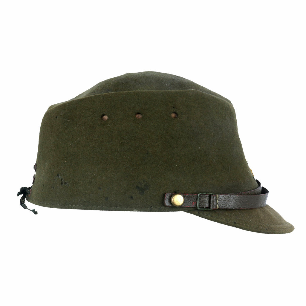 Original Japanese WWII Officer Wool Forage Cap by Imadoi with Name Tag ...