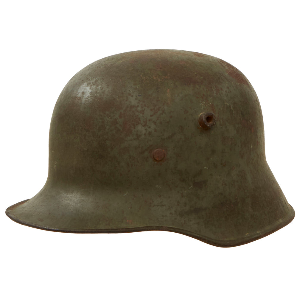 Original Imperial German WWI M1918 Stahlhelm with Liner & Incredibly S ...