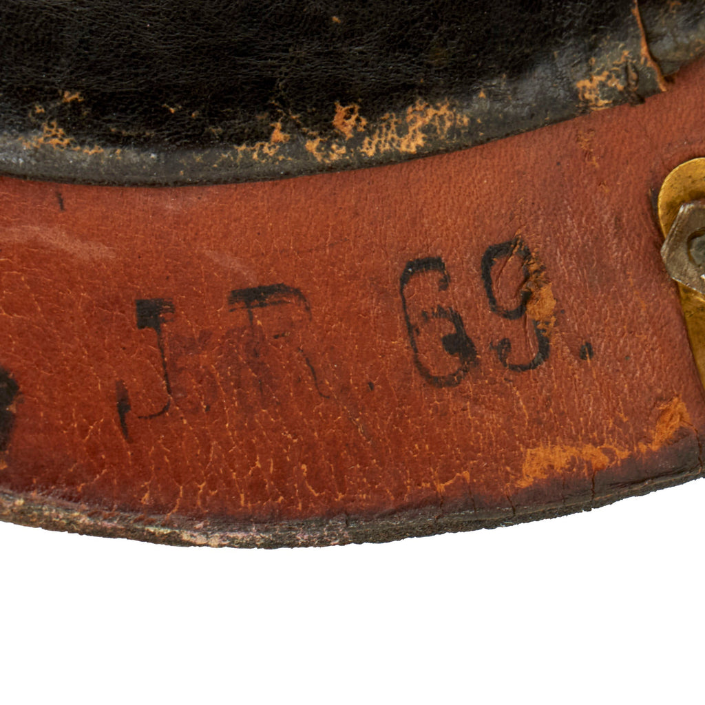 Original German WWI Prussian M1895 Artillery Pickelhaube Helmet Dated ...