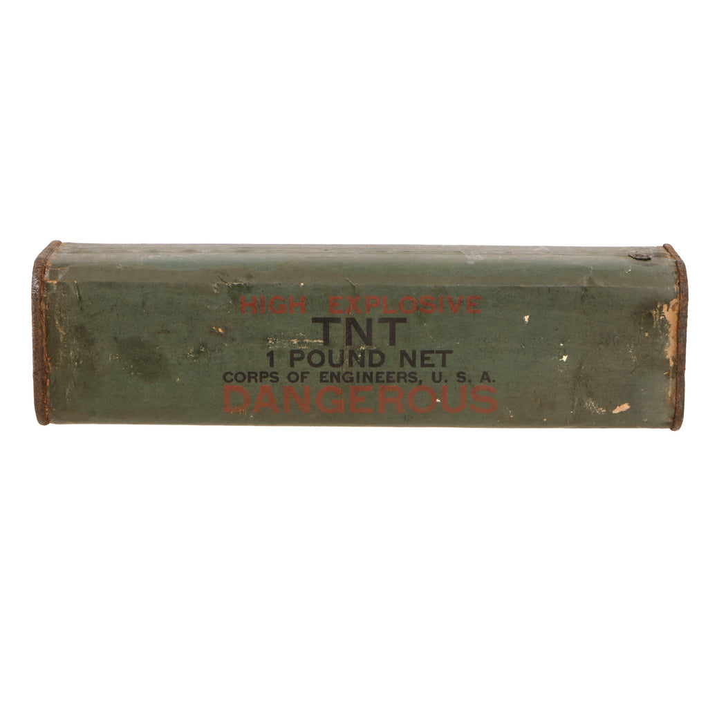 Original U.S. WWII Corps of Engineers High Explosive TNT 1 Pound Block ...