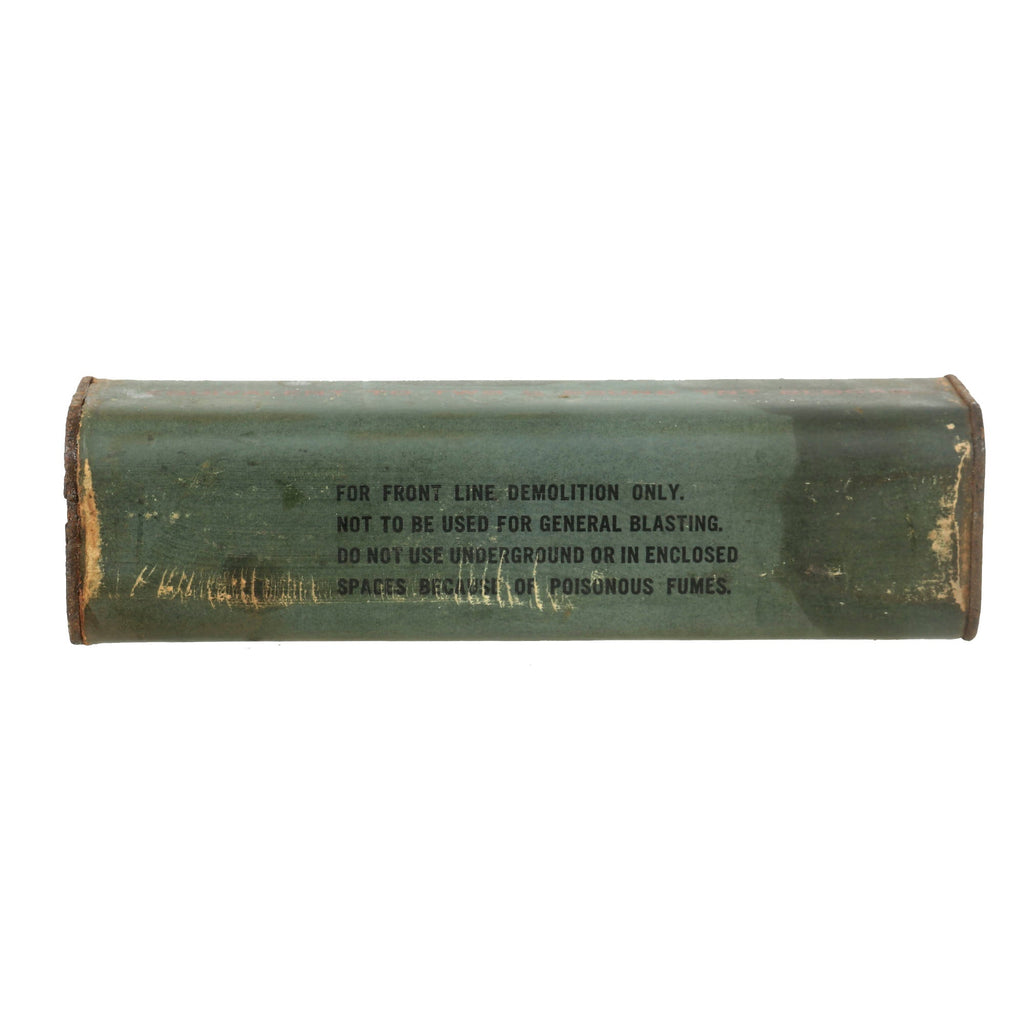 Original U.S. WWII Corps of Engineers High Explosive TNT 1 Pound Block ...
