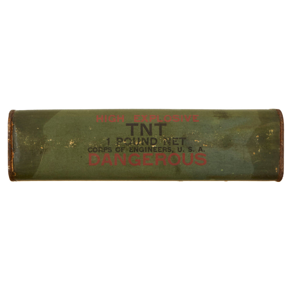 Original U.S. WWII Corps of Engineers High Explosive TNT 1 Pound Block ...