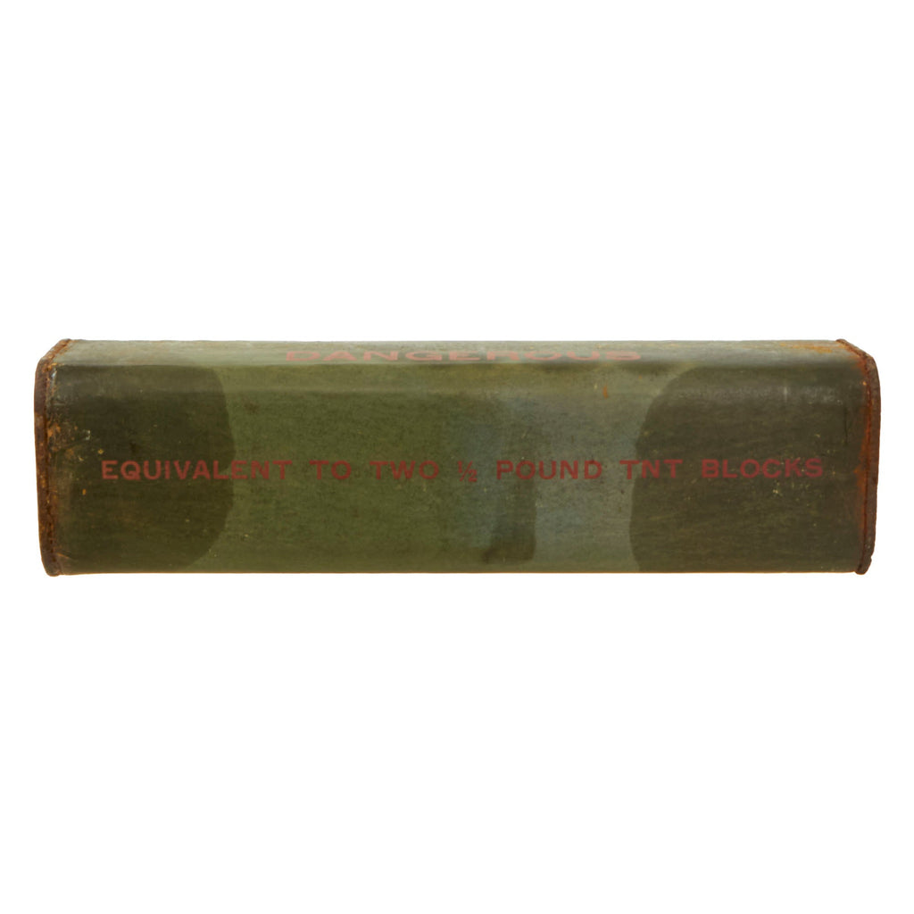 Original U.S. WWII Corps of Engineers High Explosive TNT 1 Pound Block ...