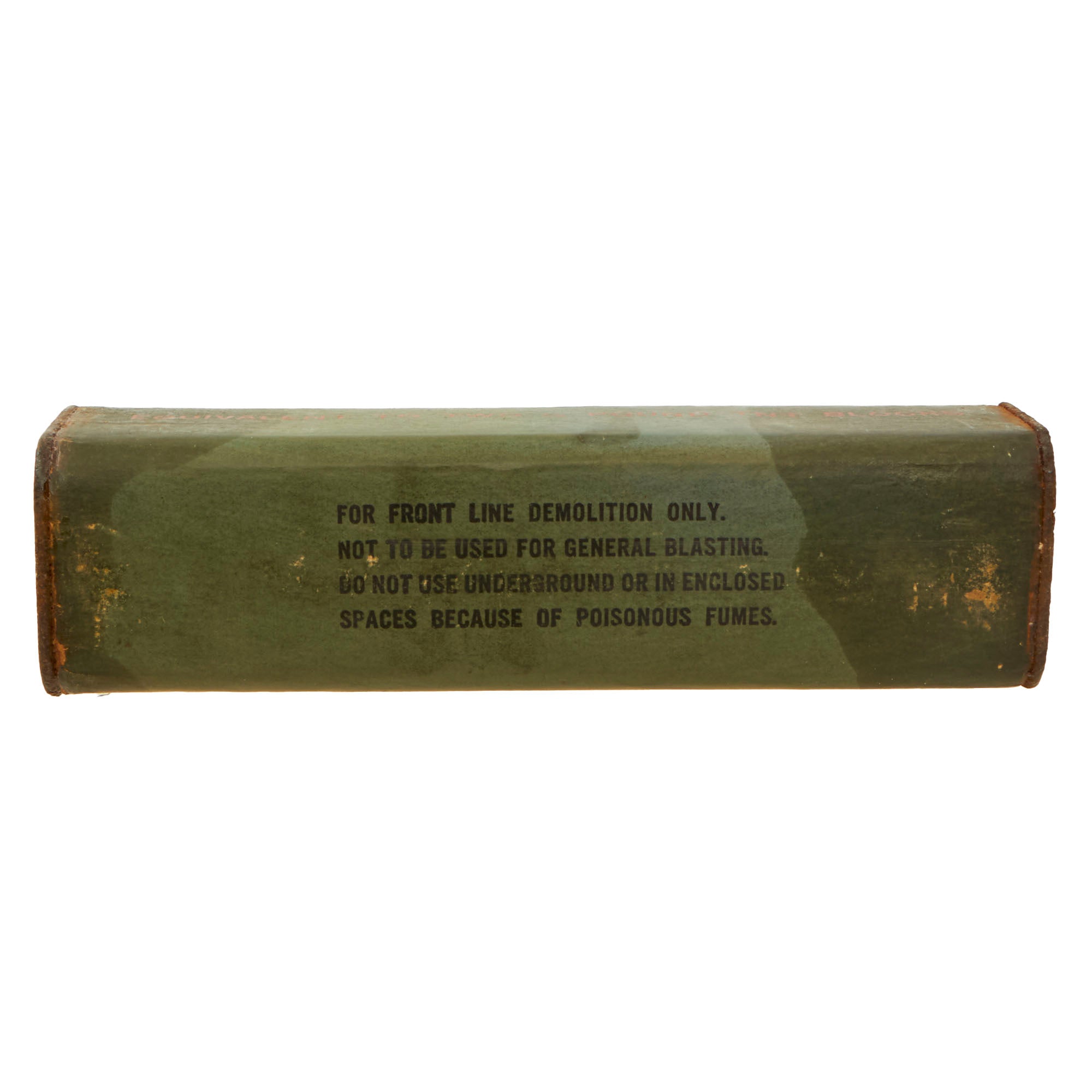 Original U.S. WWII Corps of Engineers High Explosive TNT 1 Pound Block ...