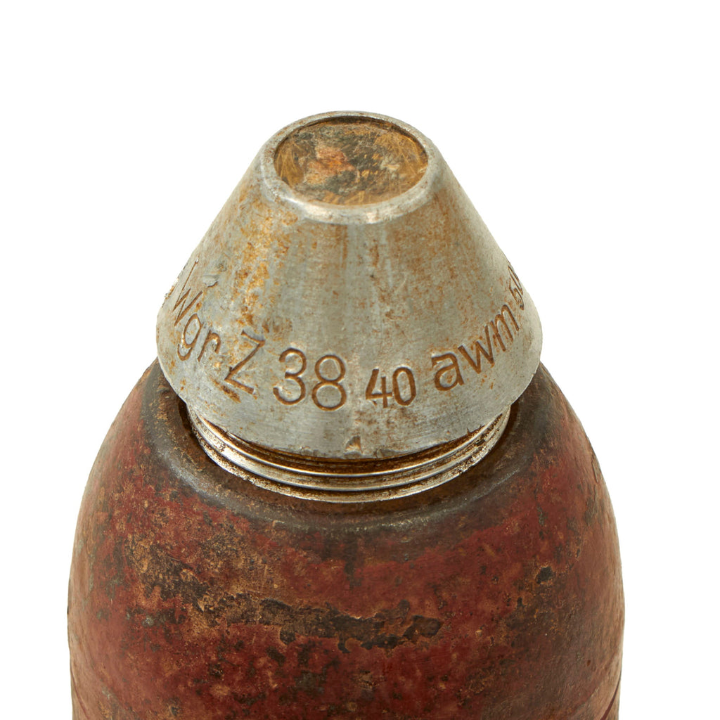 Original German WWII Inert 5cm Mortar Round - Leichter Granatwerfer 36 ...