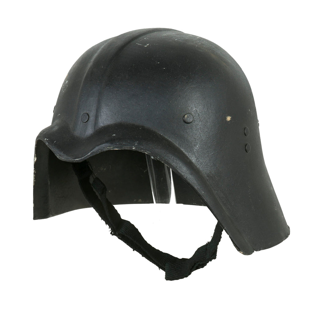 Original Iraqi Fedayeen Helmet with Intact Saddam Badge, Liner & Chins ...