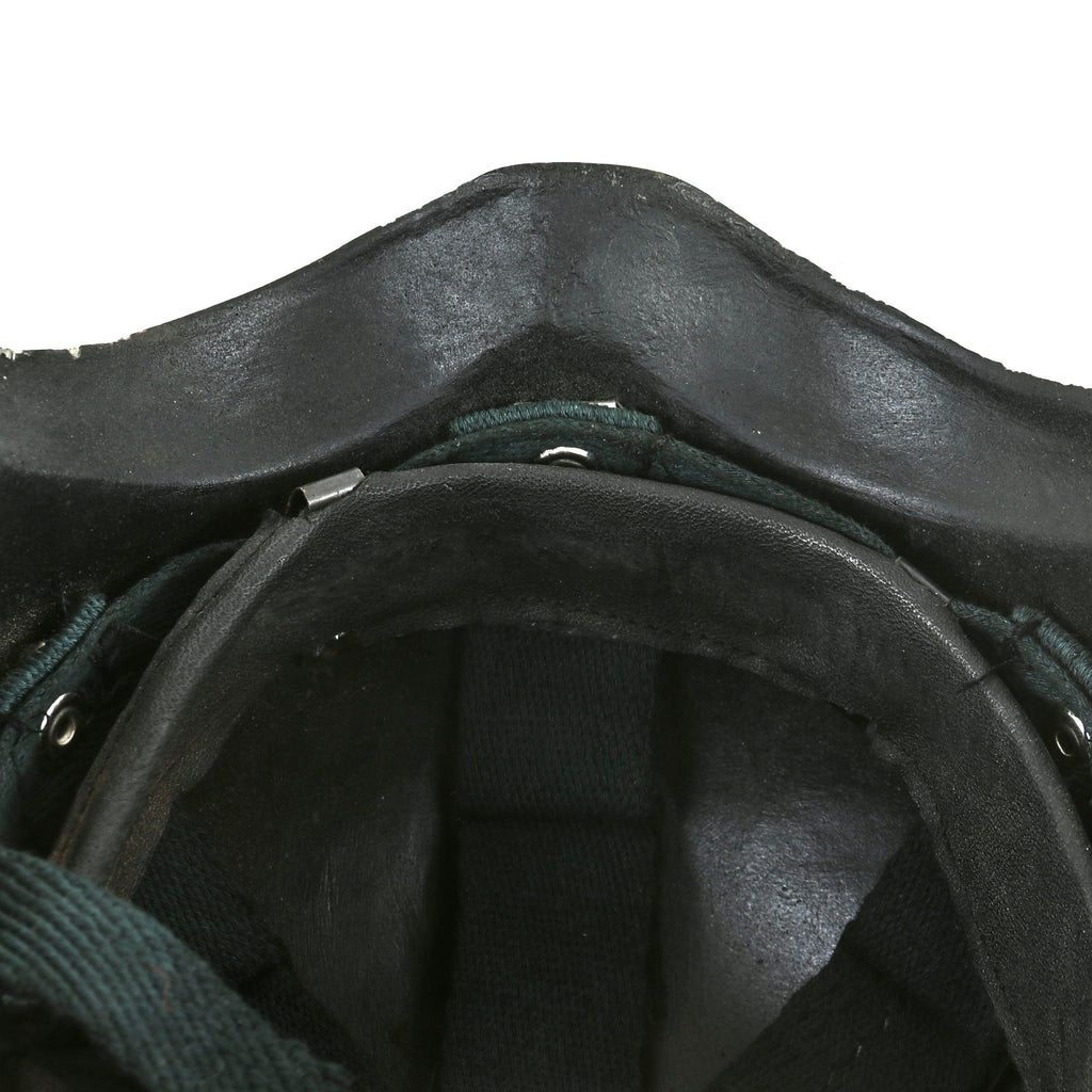 Original Iraqi Fedayeen Helmet with Intact Saddam Badge, Liner & Chins ...