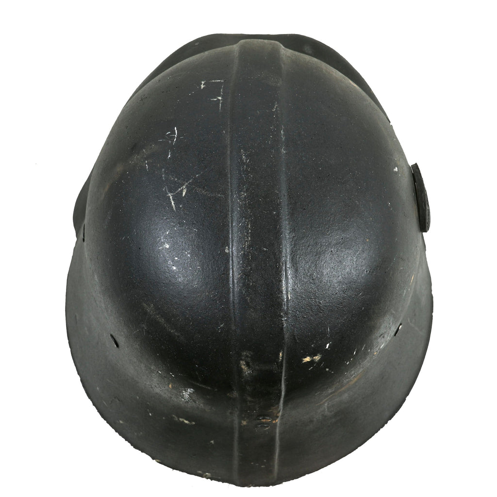 Original Iraqi Fedayeen Helmet with Intact Saddam Badge, Liner & Chins ...