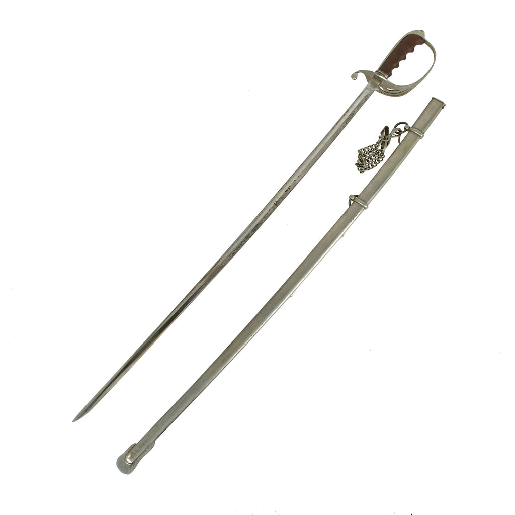 Original U.S. Pre-WWII Model 1902 Army Officer’s Sword Presented To Wi ...