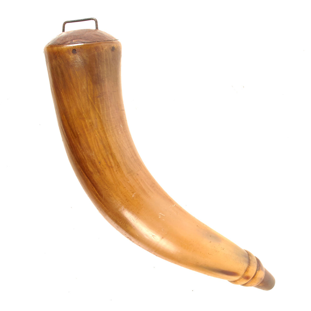 Original U.S. Colonial Era Large Size Powder Horn – International ...