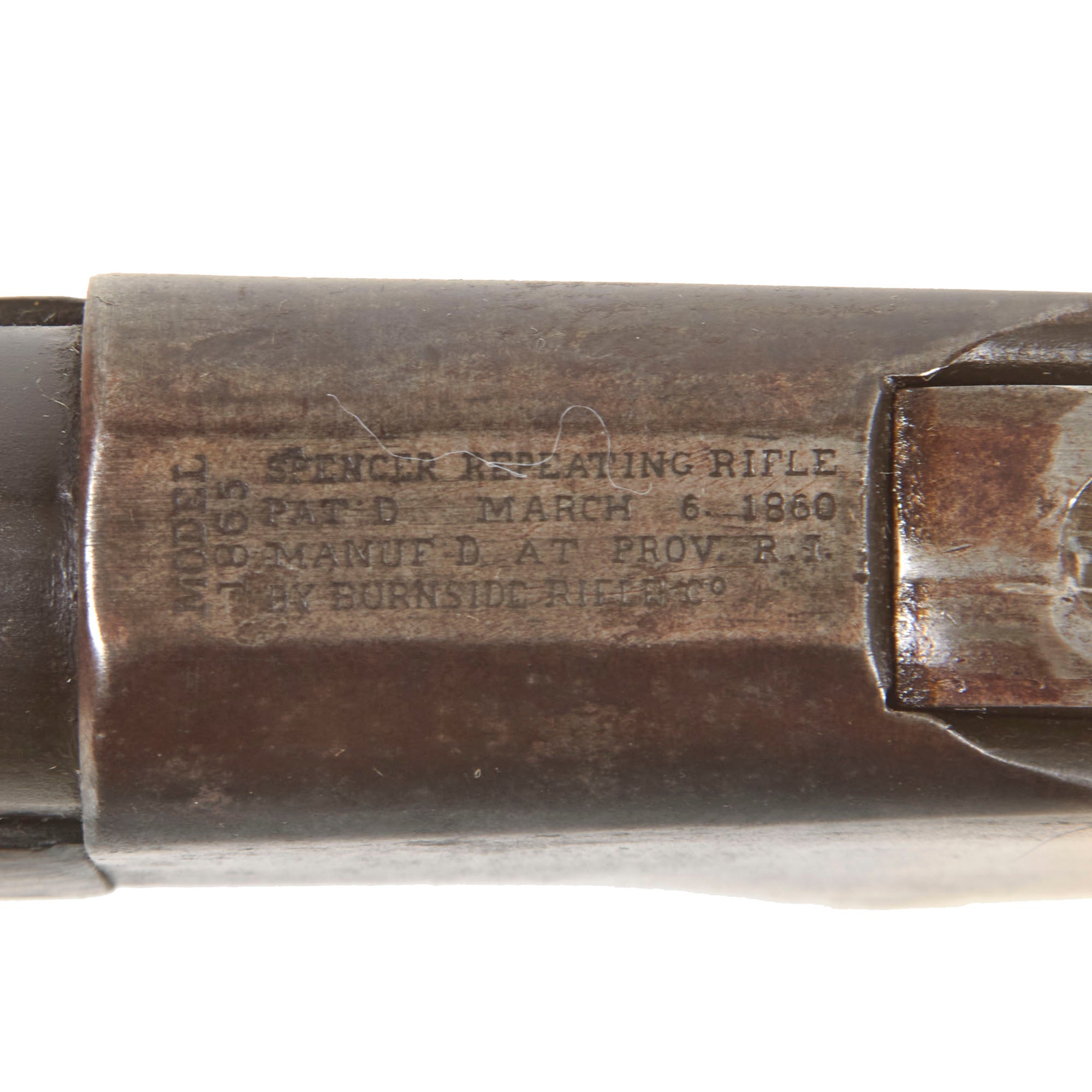 Original U.S. Indian Wars Burnside Rifle Co. Model 1865 Spencer Repeat ...