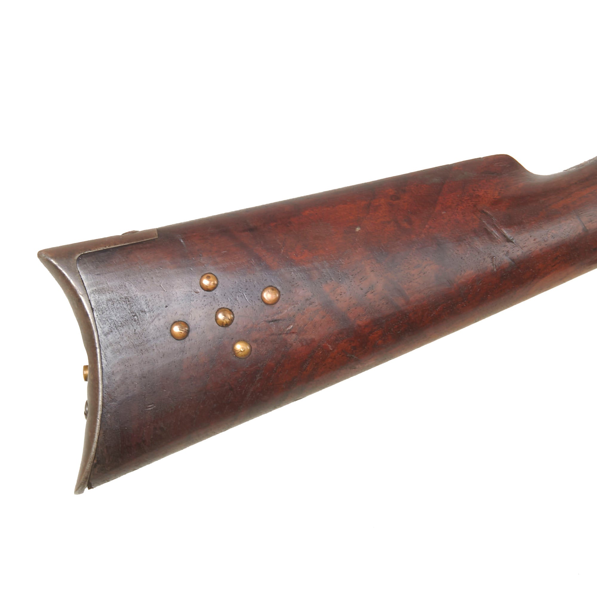 Original U.S. Rare Whitney Burgess Morse Model 1878 Lever Action .45-7 ...