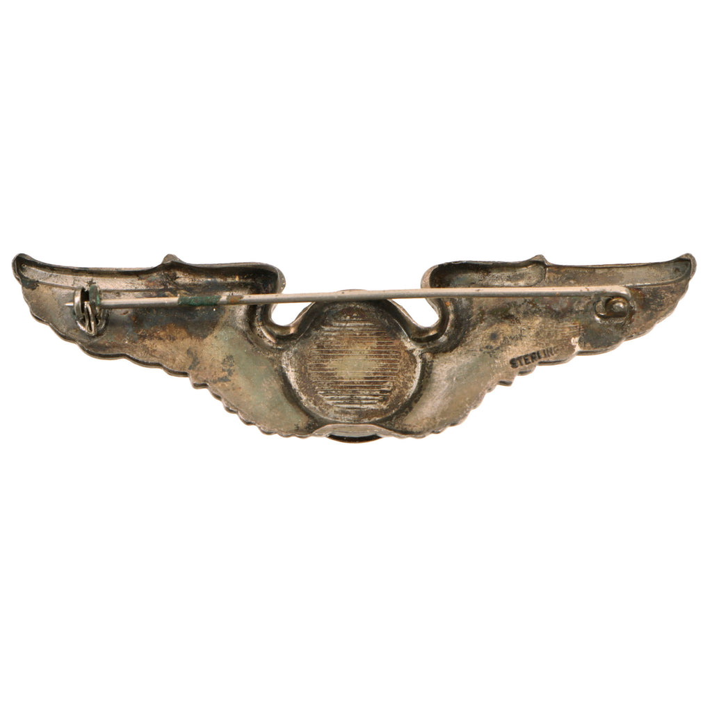 Original U.S. WWII US Army Air Forces Aviator Sterling-Marked Navigato ...