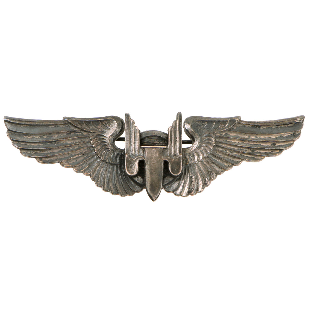 Original U.S. WWII US Army Air Forces Aviator Sterling-Marked Navigato ...
