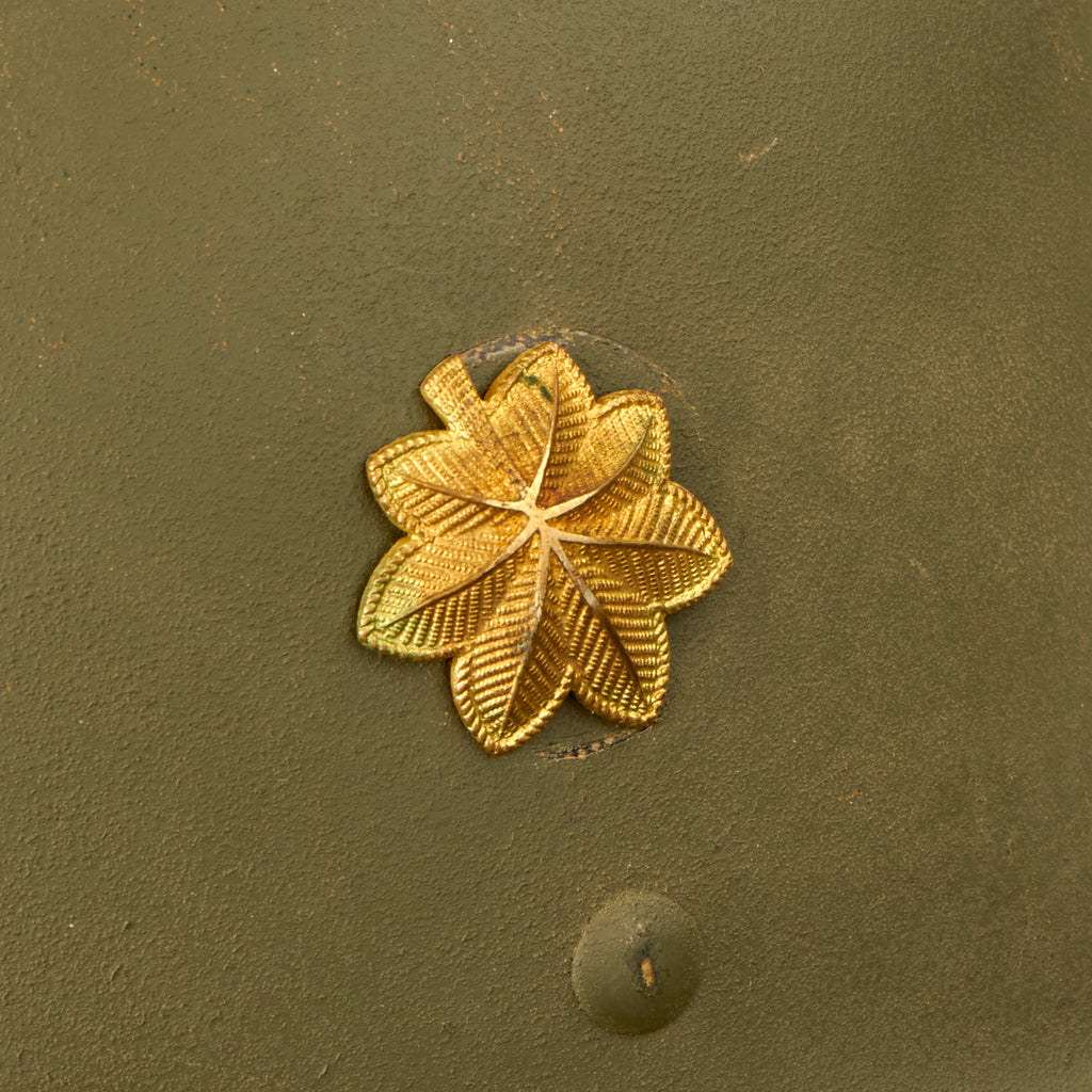 Original U.S. WWII Complete M1 McCord Swivel Bale Front Seam Helmet wi ...