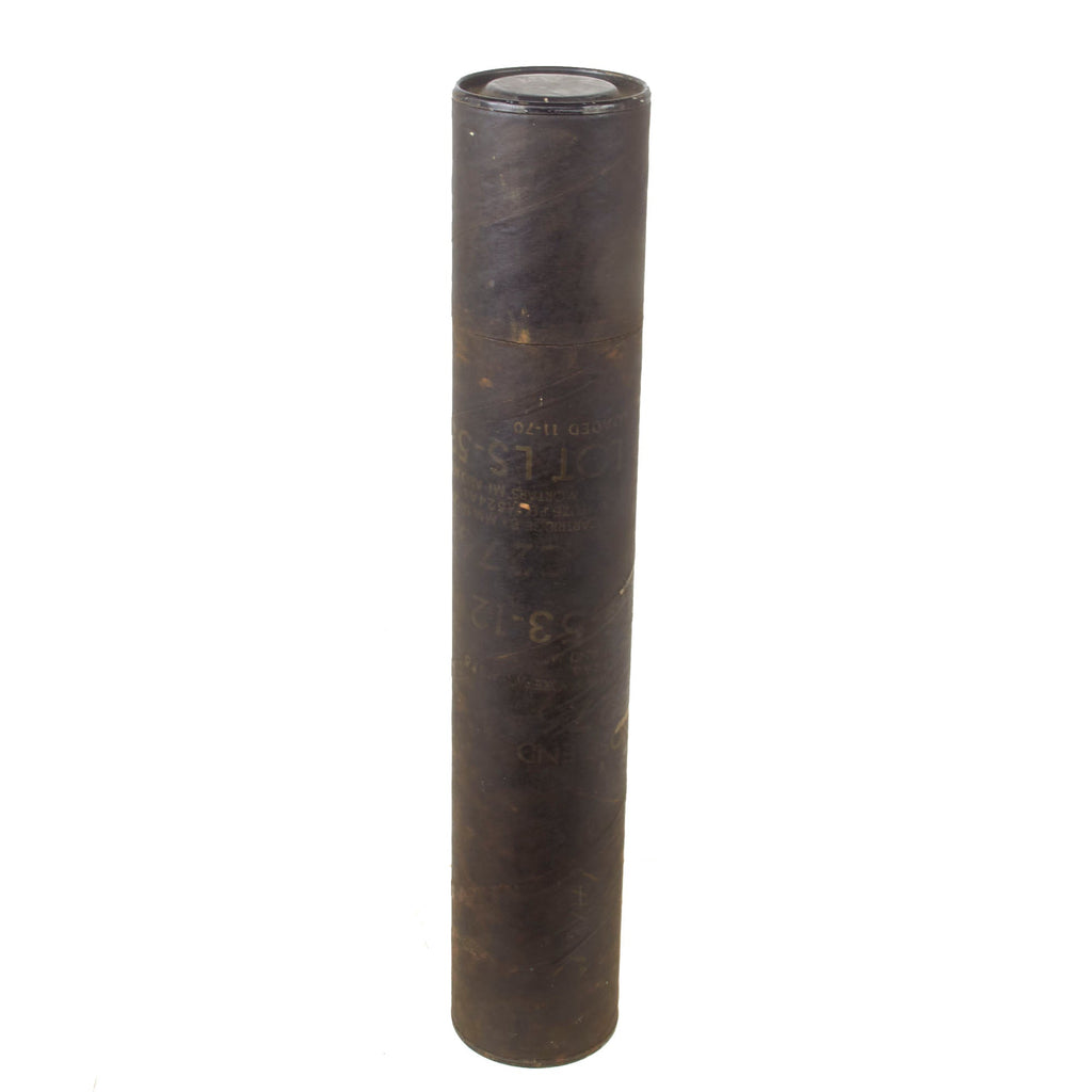 Original U.S. Vietnam War Excellent Inert M374 HE 81mm Mortar Round wi ...