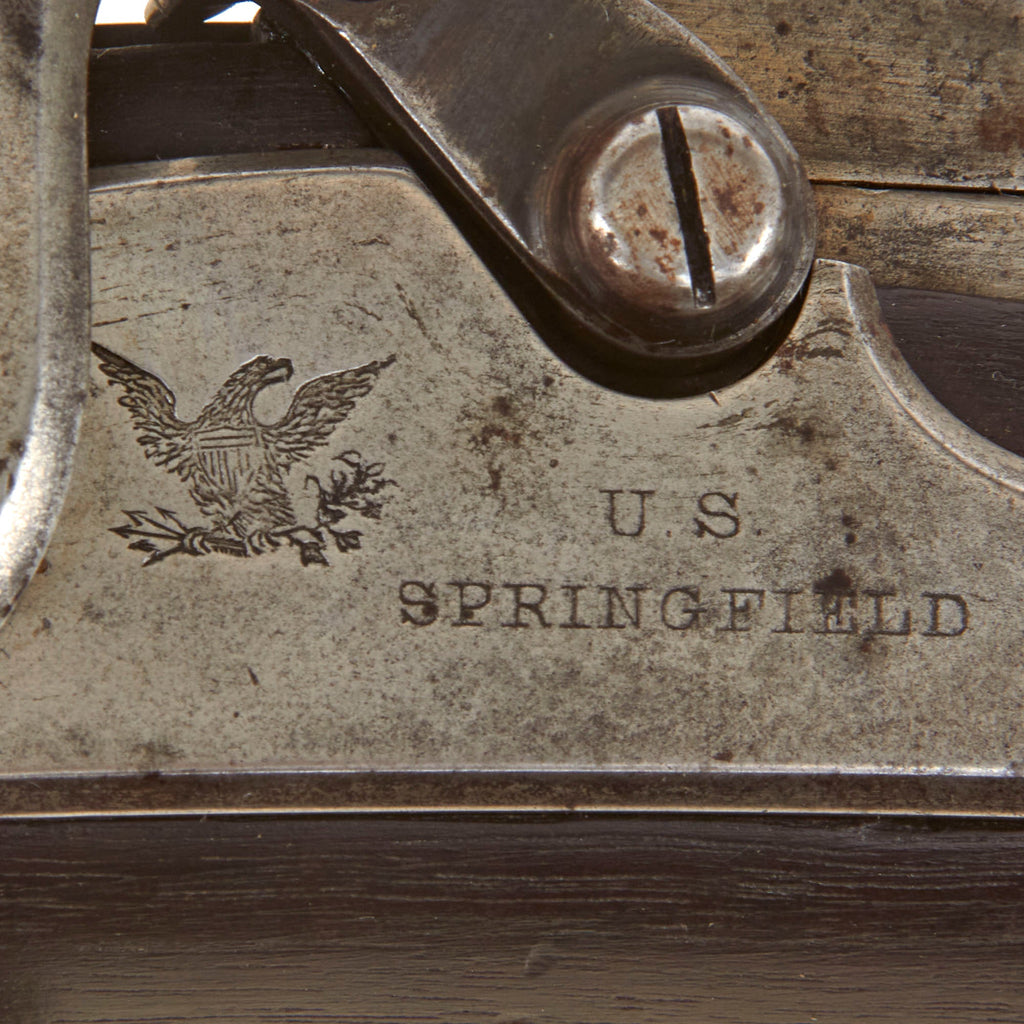 Original U.S. Civil War Springfield M-1861 Rifle Converted to M-1866 T ...