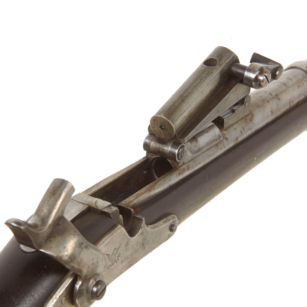 Original U.S. Civil War Springfield M-1861 Rifle Converted to M-1866 T ...