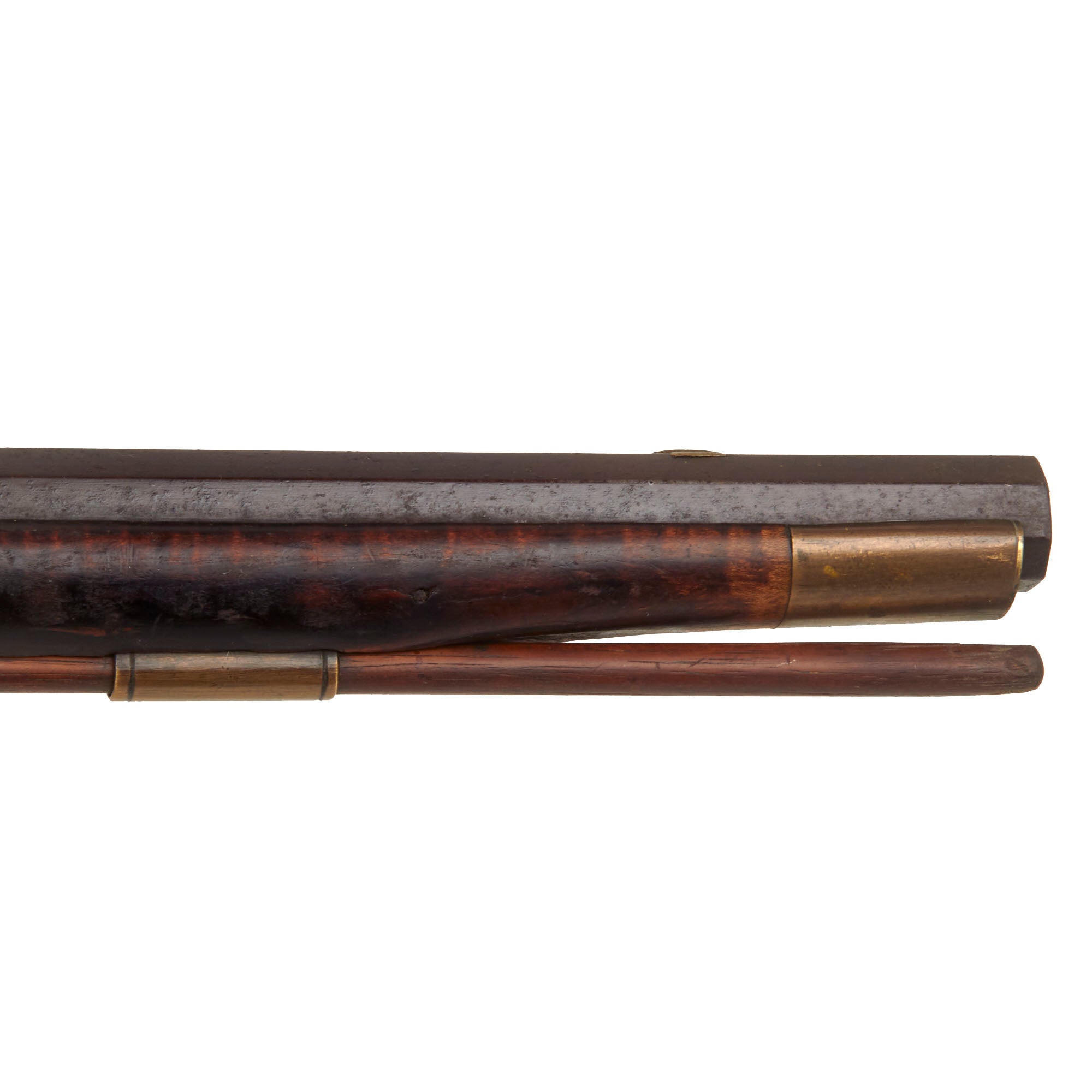 Original U.S. Pennsylvania Percussion Rifle by Henry E. Leman with Ful ...