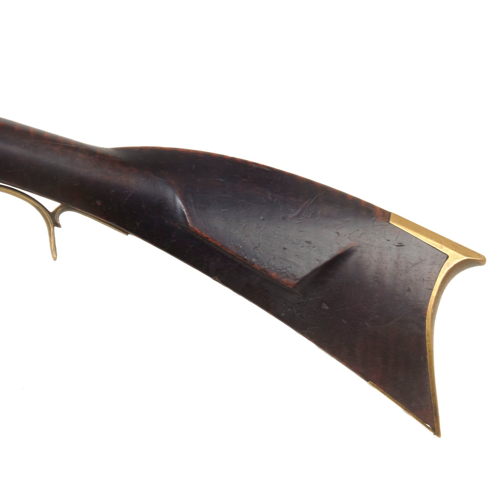 Original U.S. Pennsylvania Percussion Rifle by Henry E. Leman with Ful ...