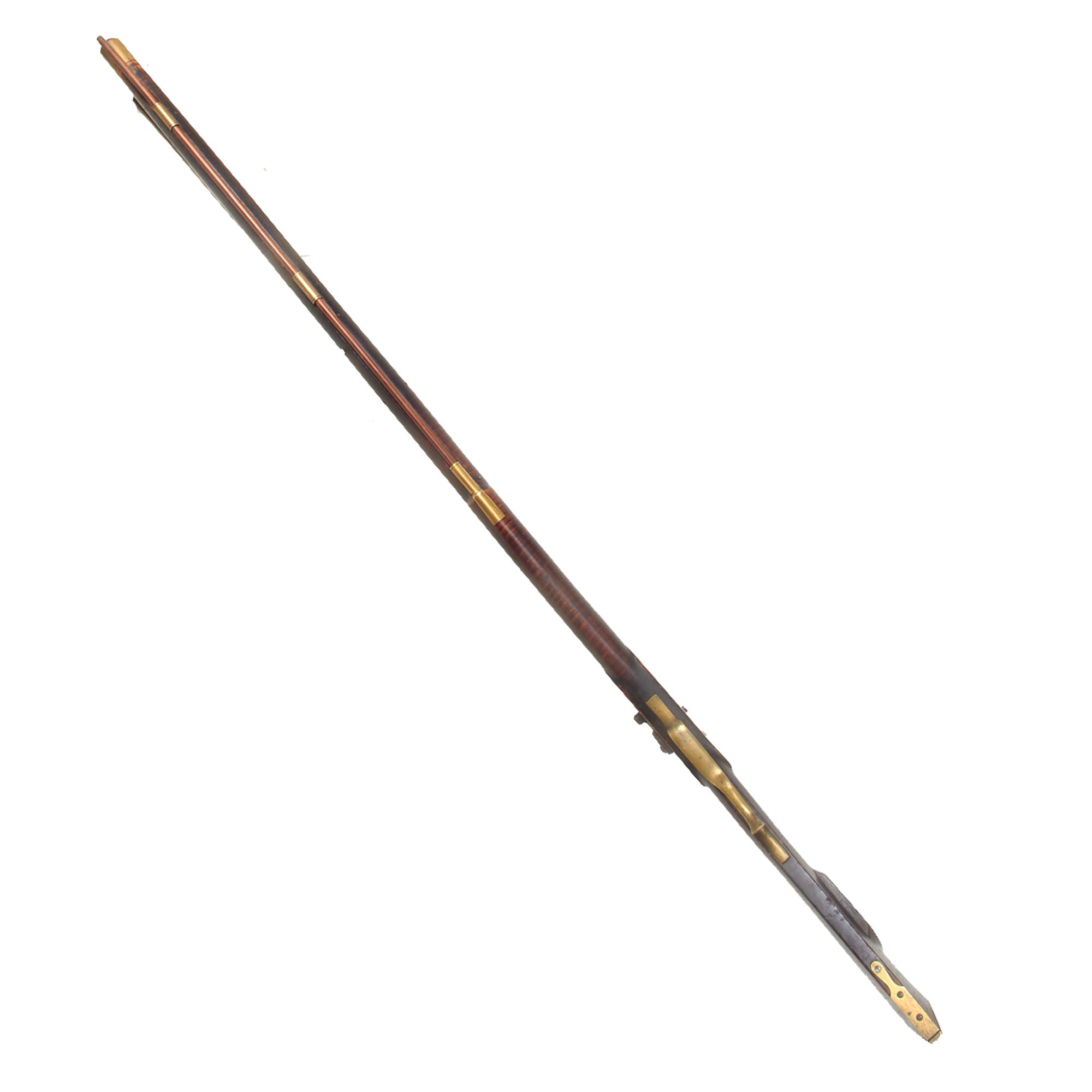 Original U.S. Pennsylvania Percussion Rifle by Henry E. Leman with Ful ...