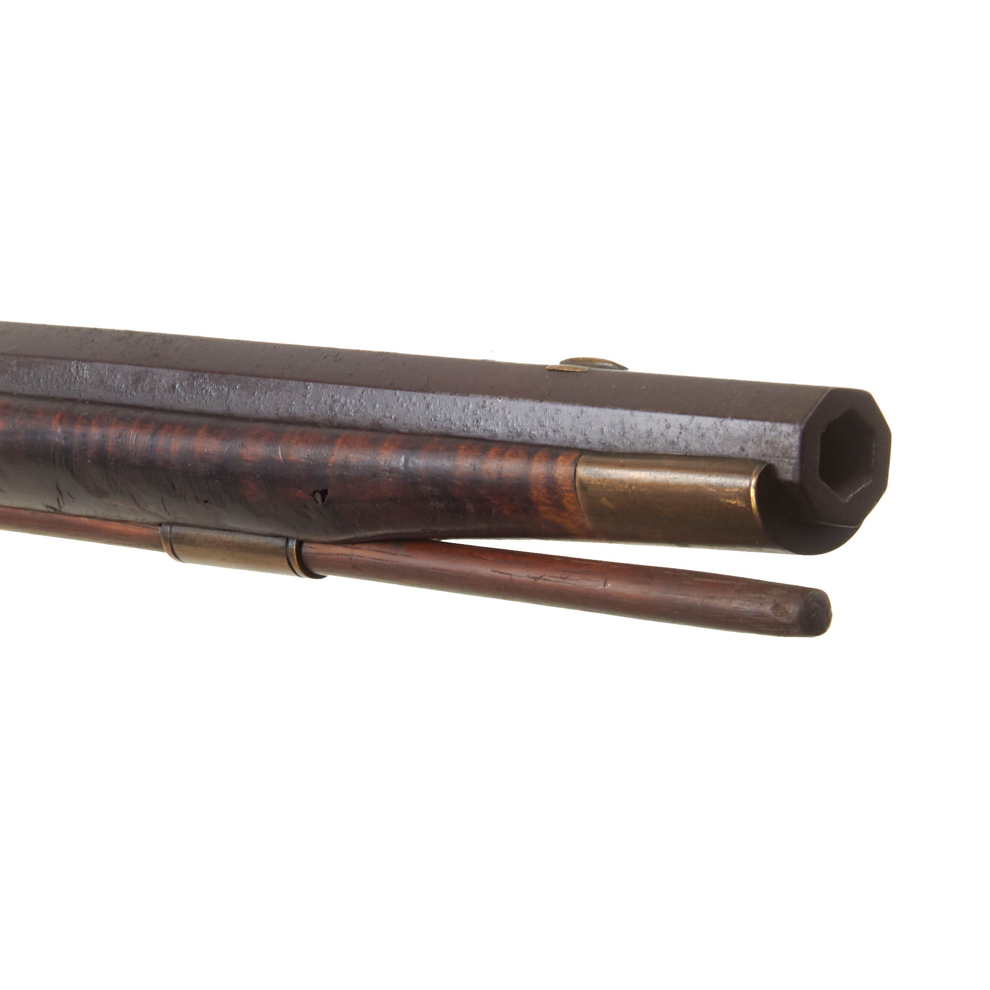 Original U.S. Pennsylvania Percussion Rifle by Henry E. Leman with Ful ...