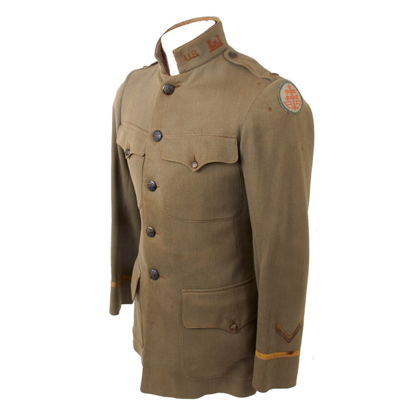 Original U.S. WWI French-Made Advance Sector Engineer Officer’s Unifor ...