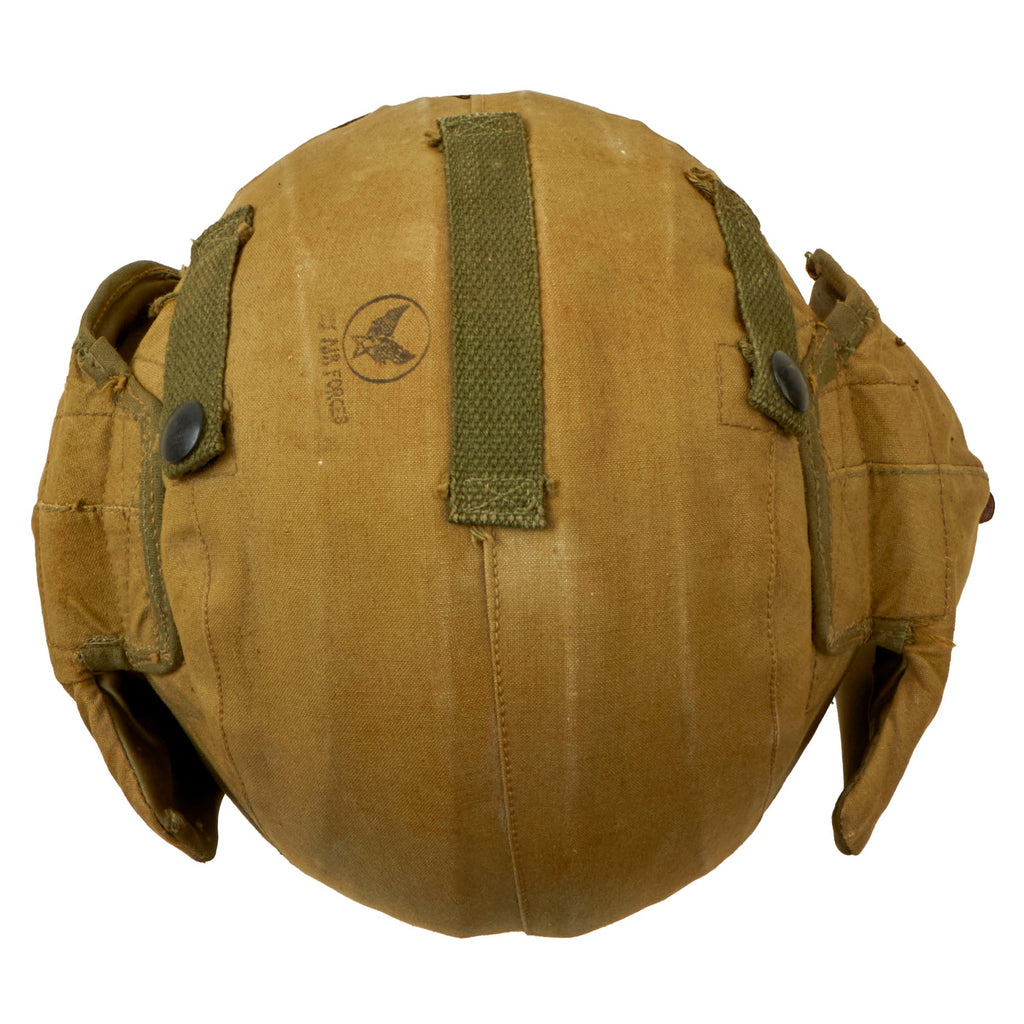 Original U.S. WWII USAAF Bomber Crew M4A2 Flak Helmet - Complete ...