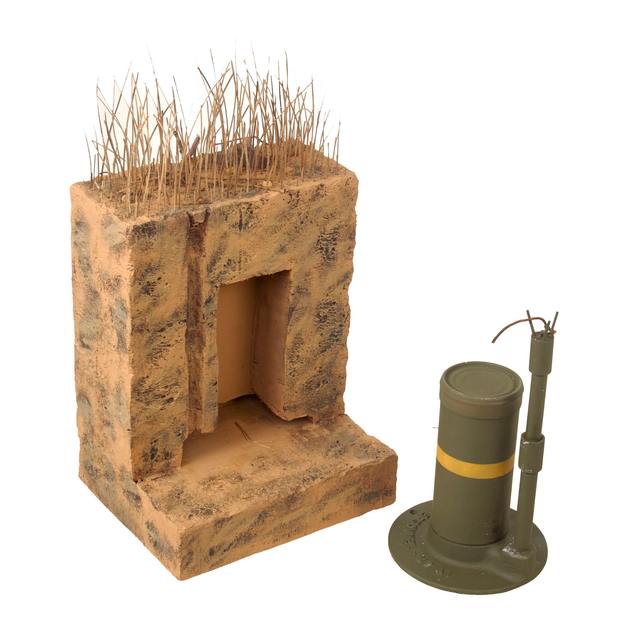 Original U.S. WWII M2A4 Bounding Anti-Personnel Mine With M6A1 Pressur ...