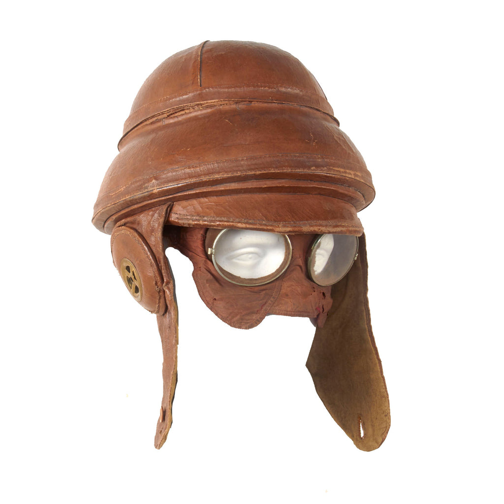 Original French WWI Armée de l'Air Air Force Roold Aviation Crash Helm ...