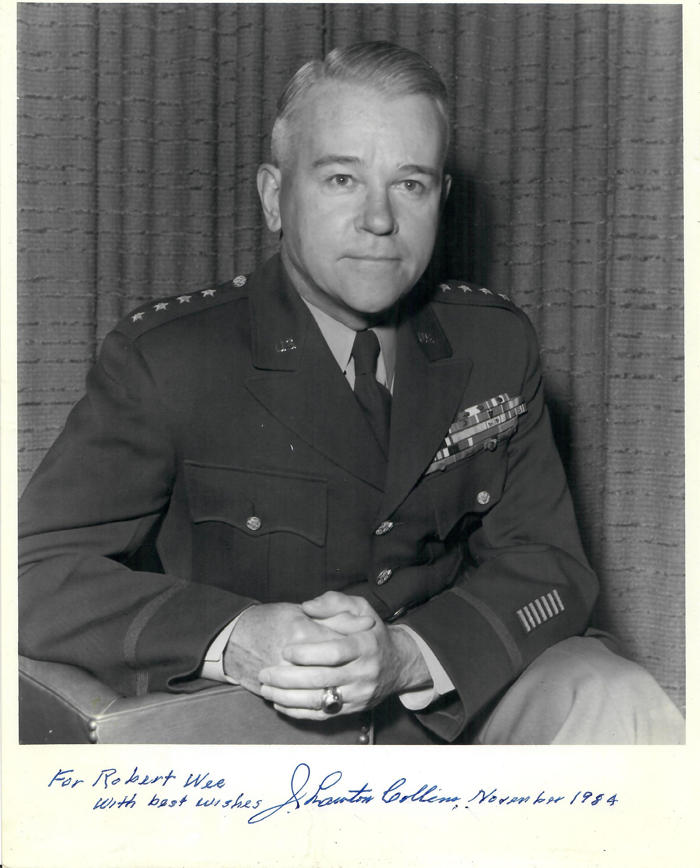 Original U.S. WWII Autograph Lot with Three Generals & Memphis Belle P ...