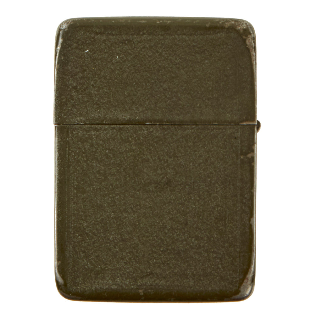Original U.S. WWII Green Crackle Zippo Style Lighter by Park Sherman ...