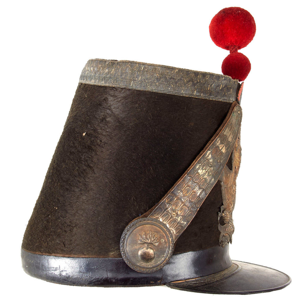Original French 2nd Empire Pattern 1818/1820 Grenadier Officer’s Shako ...
