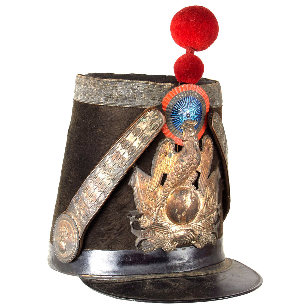 Original French 2nd Empire Pattern 1818/1820 Grenadier Officer’s Shako ...