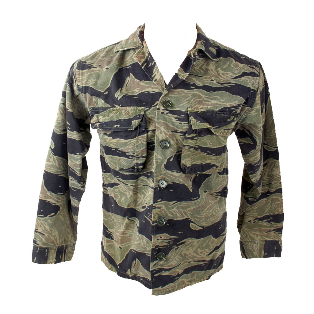 Original U.S. Vietnam War Tiger Stripe "John Wayne Dense" Pattern Camo ...