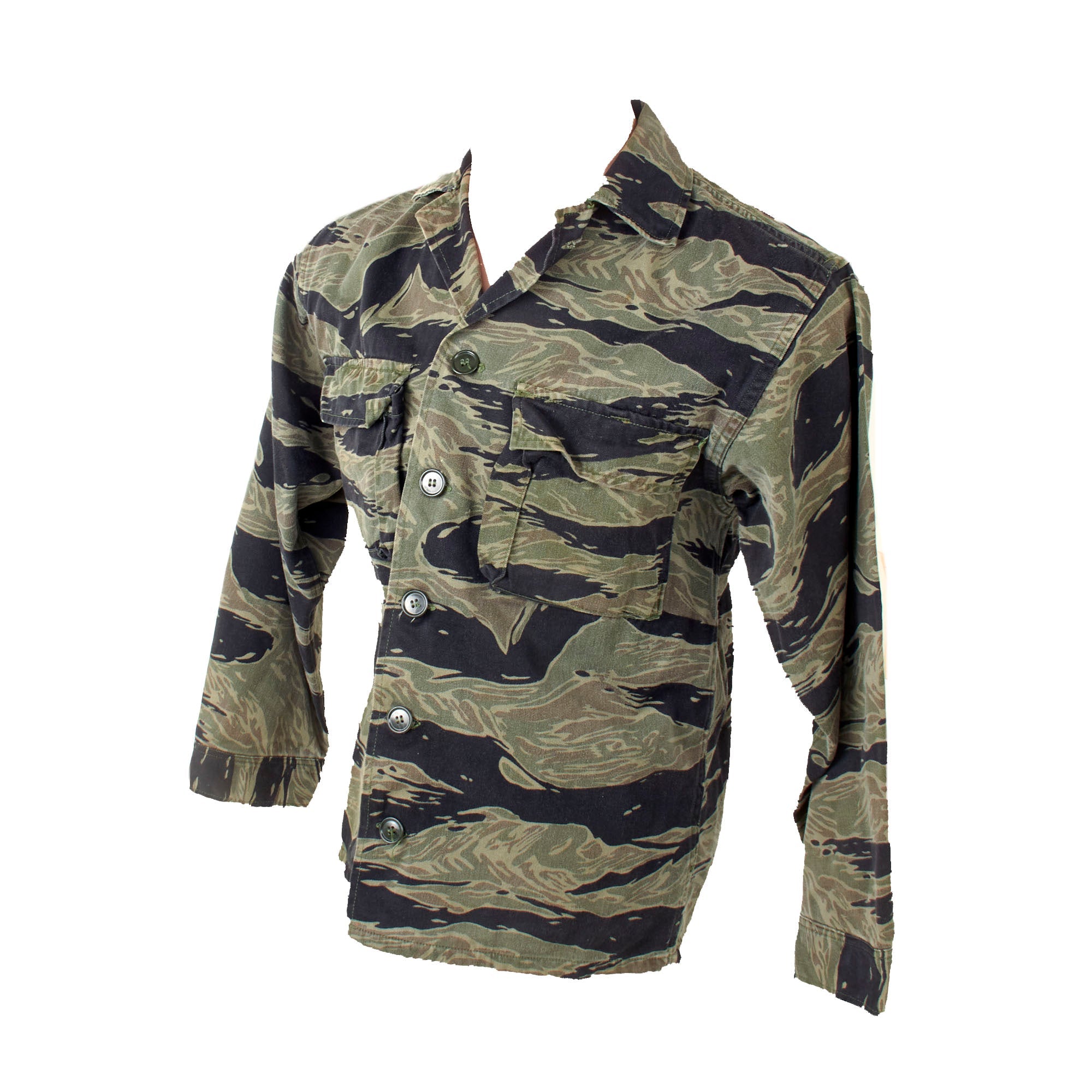 Original U.S. Vietnam War Tiger Stripe "John Wayne Dense" Pattern Camo ...