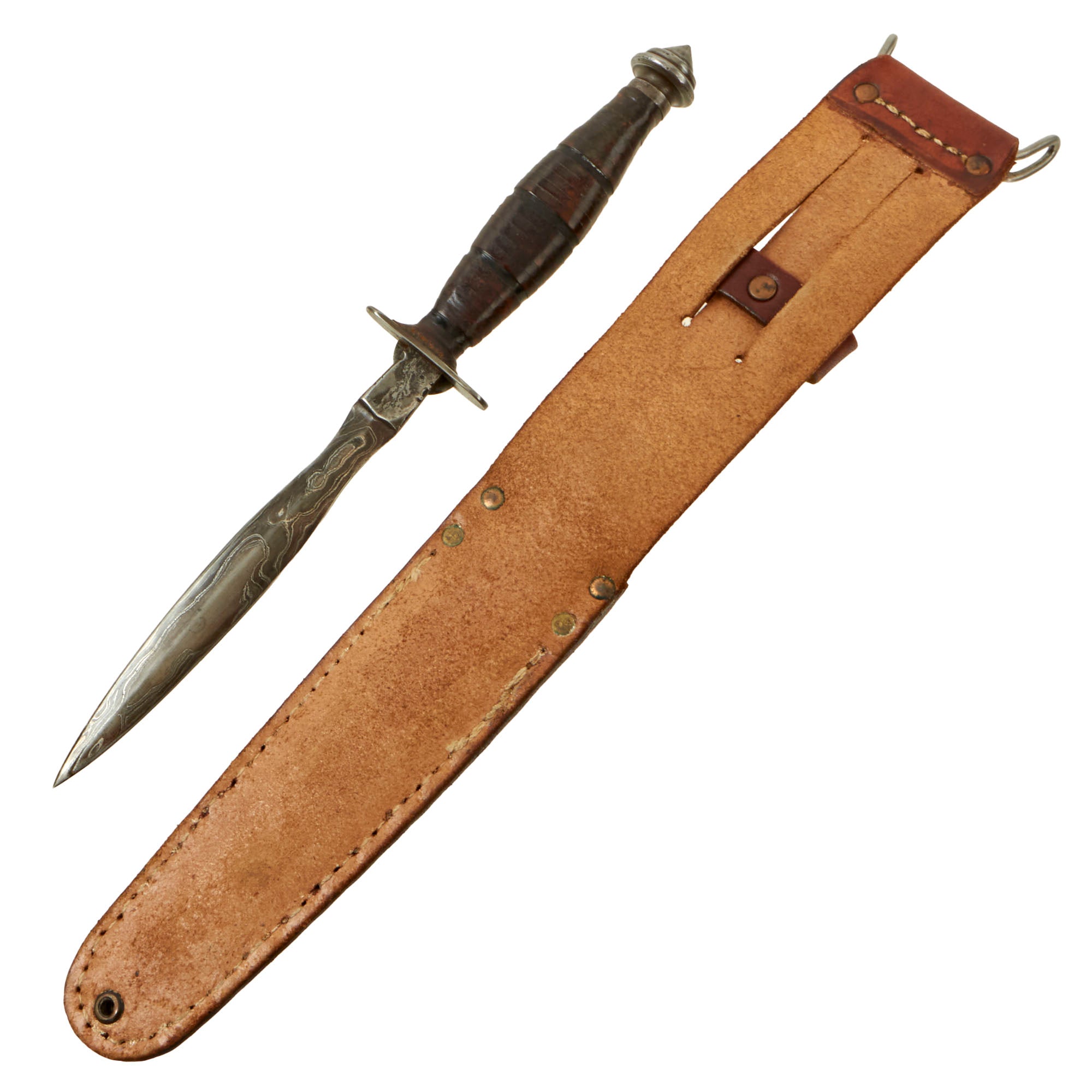 Original U.S. WWII 503rd PIR Theater-Made V-42 Stiletto Style Fighting ...