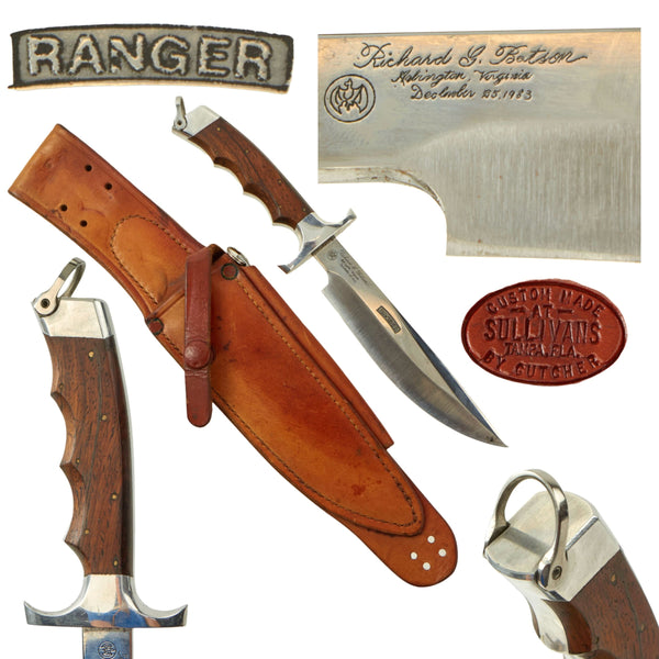 Original U.S. Cold War Richard Batson 1983-Dated Ranger Etched Fightin ...